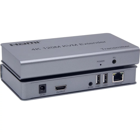 HDMI + USB удлинитель на 200М FullHD (1080p), HDMI + USB Extender 200M