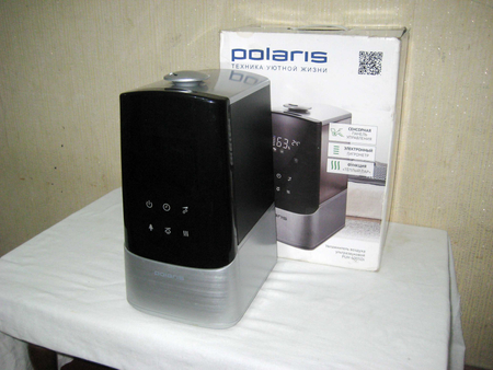 Увлажнитель воздуха ультразвуковой Polaris 5лт объем почти новая!