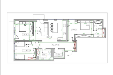 Продается 4х комнатная квартира,ЖК Мирабад Авеню,госпитальный,123 м2