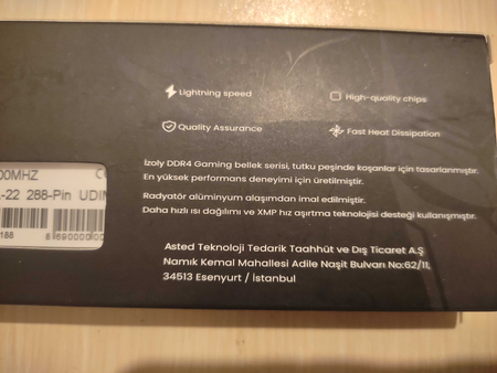 ddr4 8+8 16gb 3200mhz xmp