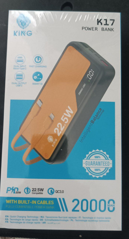King super power bank 20000