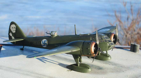 сборный макет самолёта Хокер Хантер 1/72 развивающий конструктор