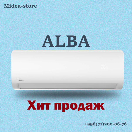 konditsioner / кондиционер Midea ALBA 12 INVERTER+Low voltage+доставка