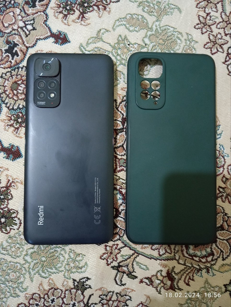 Redmi Note 11S + касына наушник косыб беремен
