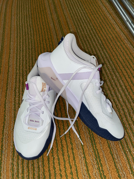 Кроссовки Nike Air Zoom Crossover GS 'White Barely Grape', белые