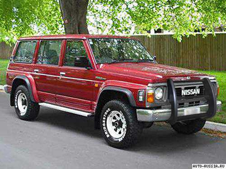 Кенгурятник Nissan Patrol Y60-61