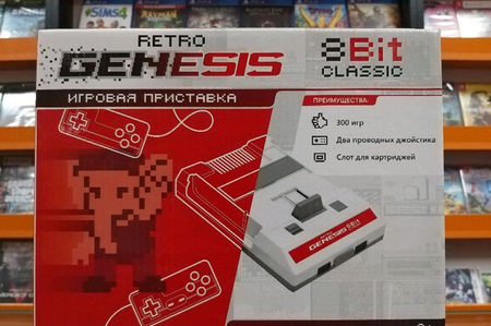 Игровая приставка Dendy/Денди Genesis HD с беспроводными джойстиками