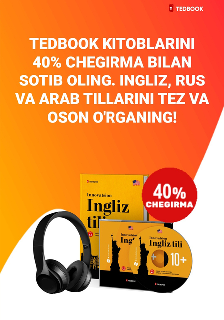 Tedbook intensive kitoblari
