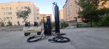 Сварка аппарат и Компрессор воздушный