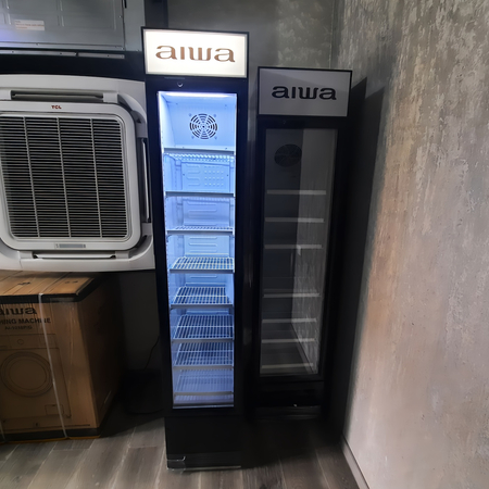 Узкие витринные холодильники AIWA japan оптом и в розницу