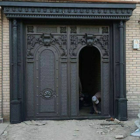 Покраска ворот. Быстро и качествено.