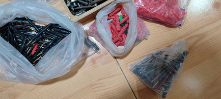 Замок накладной врезной СССР