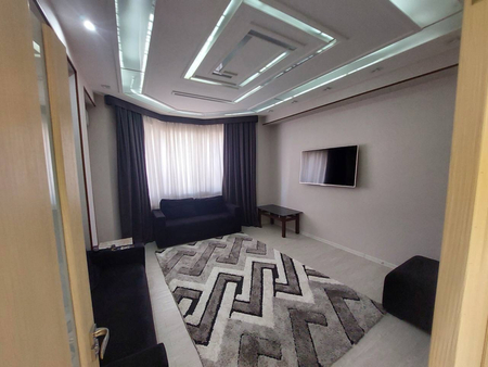 Новостройка Нукусская 3/8/10 Дом Кирпичный_80m2_мебель+Техника