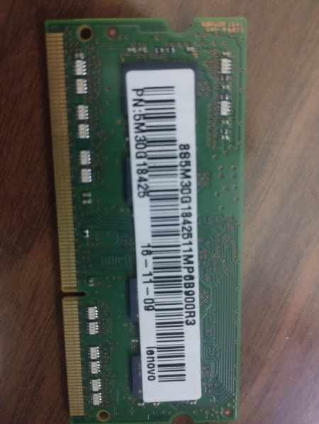 Ноутбучный ddr 3 4gb от Samsung
