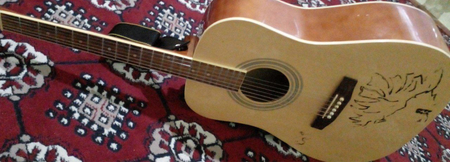 GITARA Akustik Faqat clastik gitaraga abemn