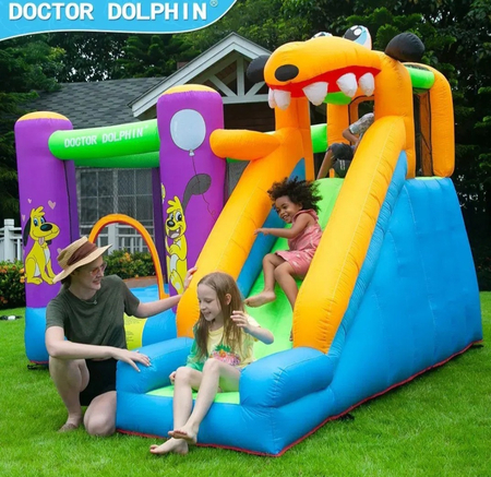 Надувной детский батут Doctor Dolphin