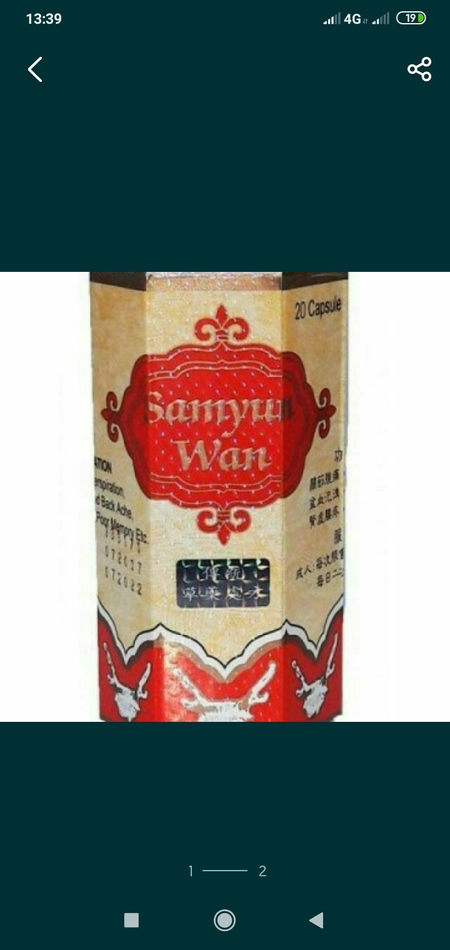 ORIGINAL 100% Ziyansiz semiriw samyun wan