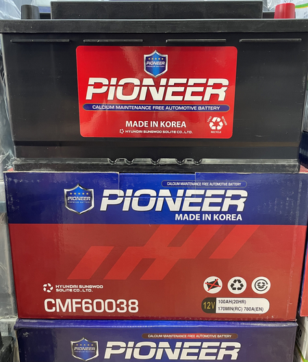PIONEER 100ah Dastafka Akumlyator