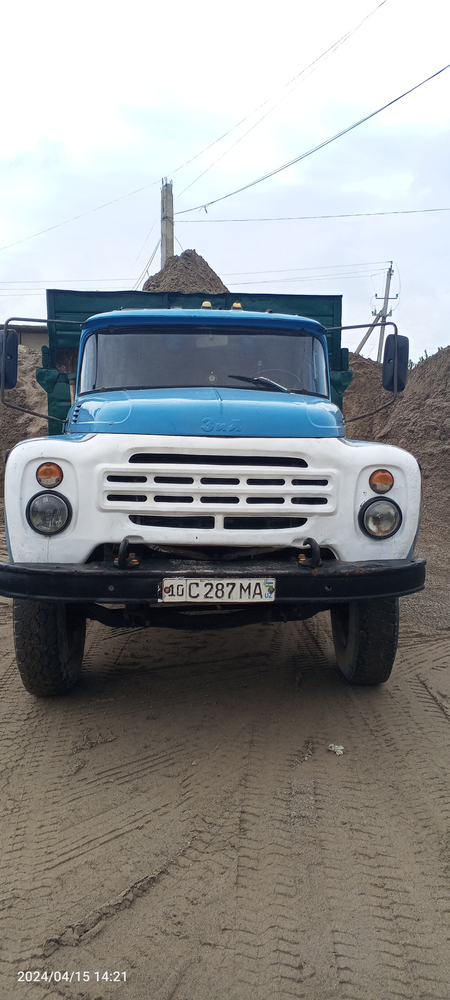 Zil xizmati yuk tashish sheben klinis qum gʻiʻsh shlakablok bor arzon