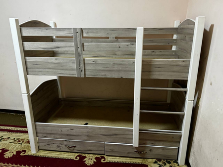 Двухярусный кровать. Ikki etajli bolalar krovati.