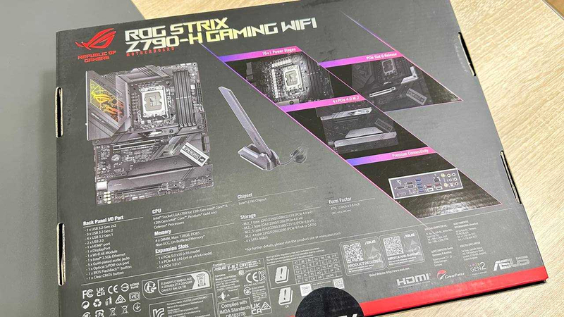 Материнская плата ASUS ROG STRIX Z790-H GAMING WIFI