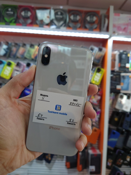 iPhone x 64gb 83% ideal hamma joyi radnoy ochilmagan