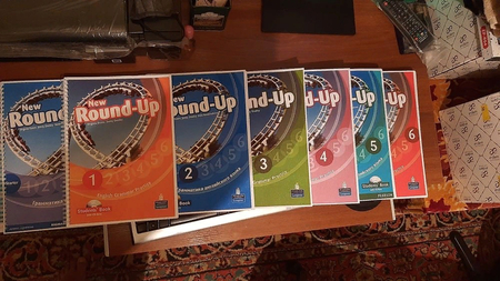 Инглиз тили китоб Round UP 1-2-3-4-5-6-7 переплёт