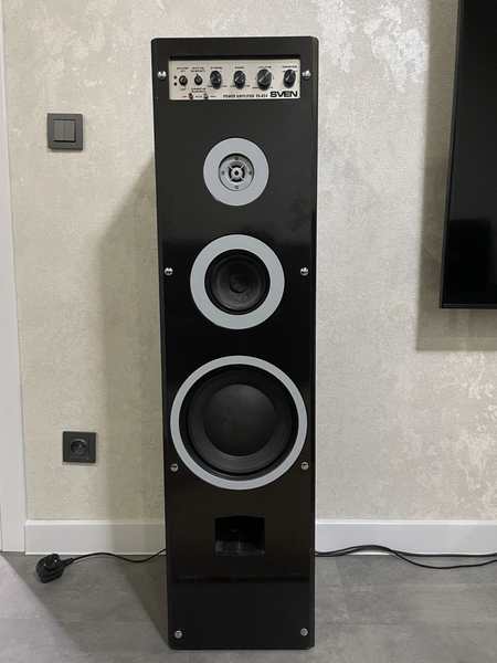 Колонки S90 в кастомных коробах