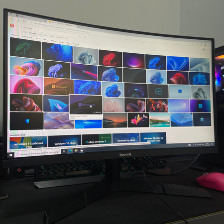 Монитор Redragon 165hz полный комплект