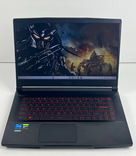 B/u Msi GF63 Gaming Core i5 - 11400H. GTX 1650 4GB GPU. 3D Max uchun