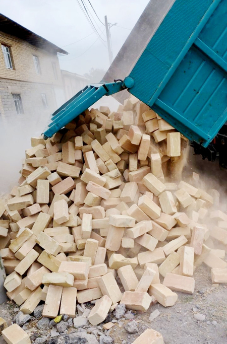 Pishgan g'isht Пишган гишт  Жжёный Кирпич