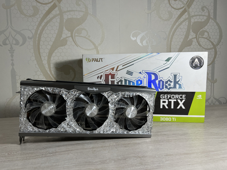 Palit gamerock rtx 3080ti 12gb gddr6x состояние идеальное Есть обмен