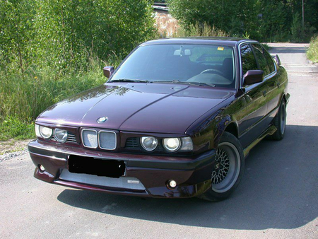 Реснички на фары e34 BMW тюнинг БМВ ресницы на фары