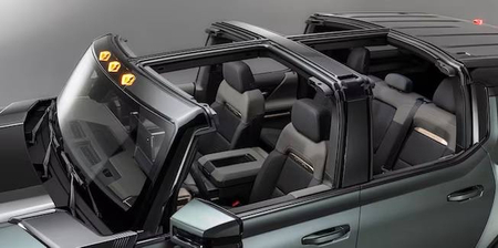 2023 GMC Hummer EV SUV, Void Black