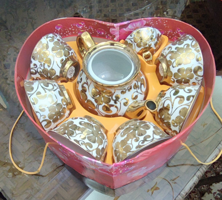 Недорго, новые комплекты для кофе и чая Чехословакия.