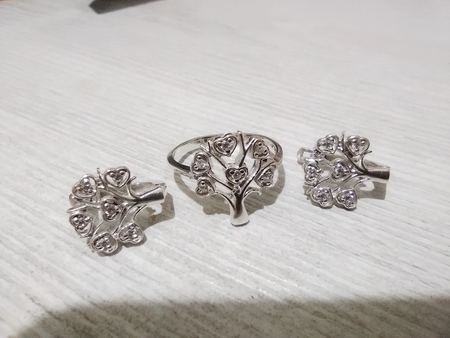 Сережки комплект