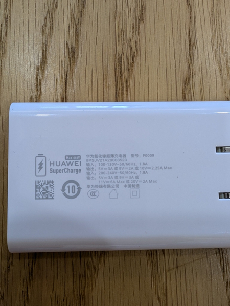 Микро Адаптер Huawei Card Charger 66w New