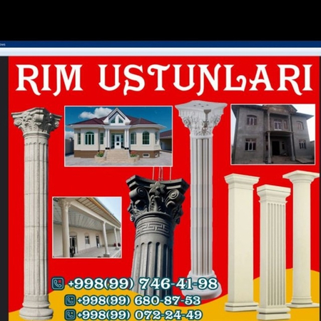Sifatli Rim ustunlari