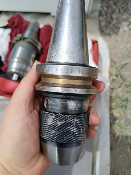 Оправка для фрезерного станка самозажимной ВТ40 и SK40. 1 шт 600