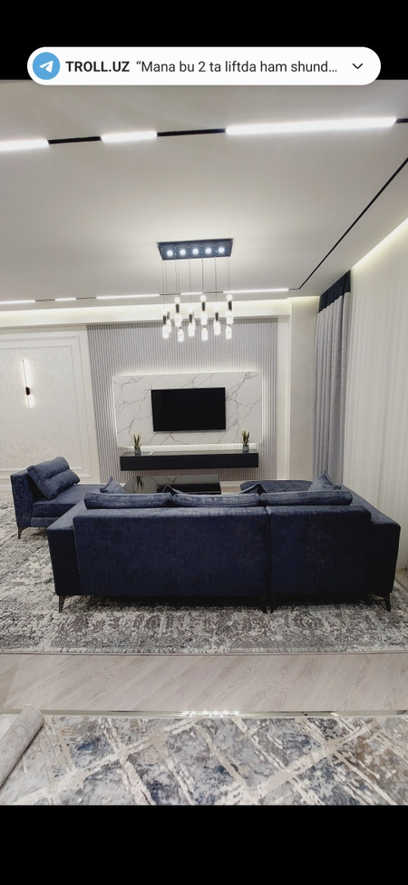 Срочно своя 2/3/7 Tashkent City Boulvard с евро рем, со всеми обстанов