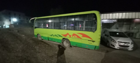 Volvo avtobus gruzavoy qisayam bõladi