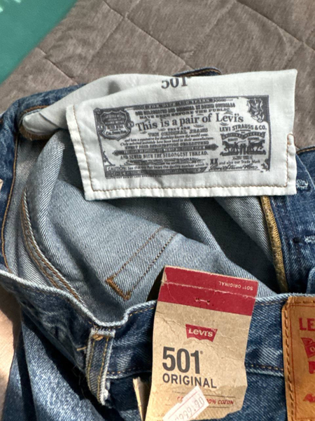 Levis original мужские джинсы из USA 501 model