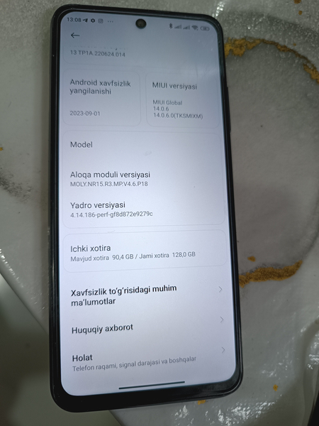 Redmi note 10 5G.