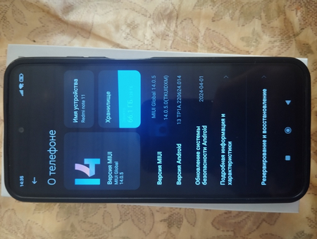 Xiaomi Redmi note 11 4G, модель Redmi 10 2022