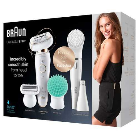 Эпилятор Braun Silk-epil 9 Flex SES 9300 для красоты вашей кожи новый.