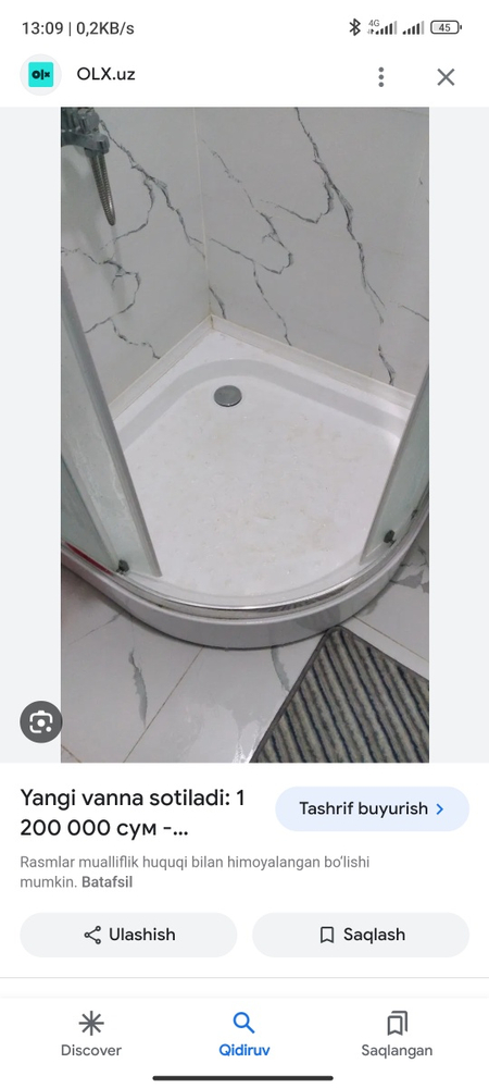 Vanna sotiladi. Holati yangi