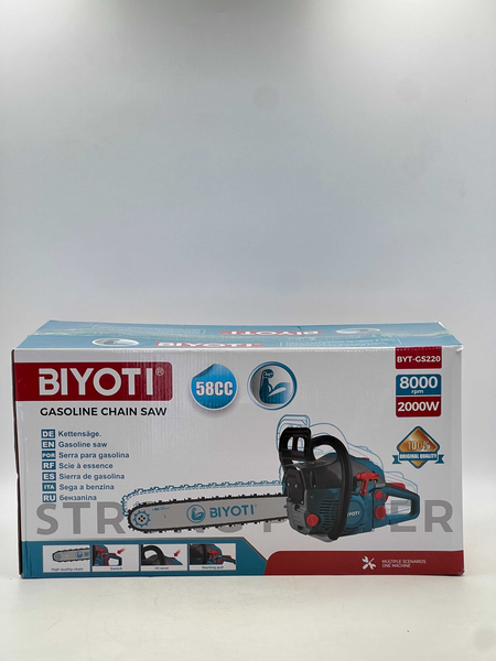 Бензиновая цепная пила Biyoti BYT-GS220