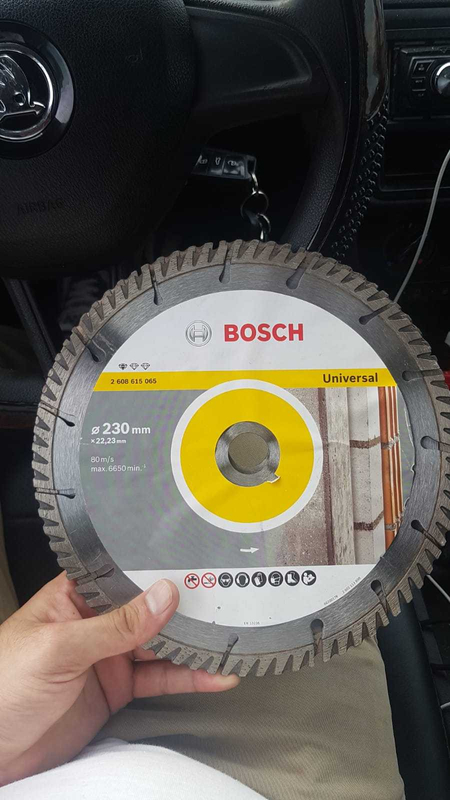 Алмазный диск Bosch 230mm новый универсальный