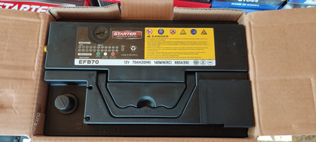 Akkumulyator аккумулятор для Malibu 1 2 Starter EFB 70 DASTAVKA 24 7