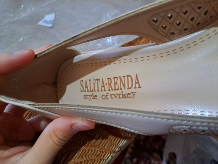 Туфли-балетки от Salita•Renda